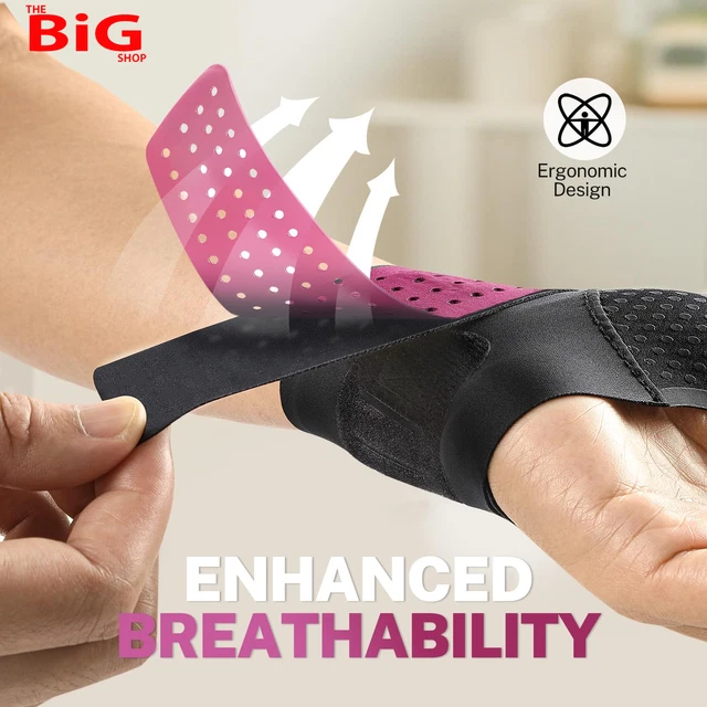 0.5 MM ULTRA-THIN Wrist Support with Soft Thumb Opening for Mild Carpal ...
