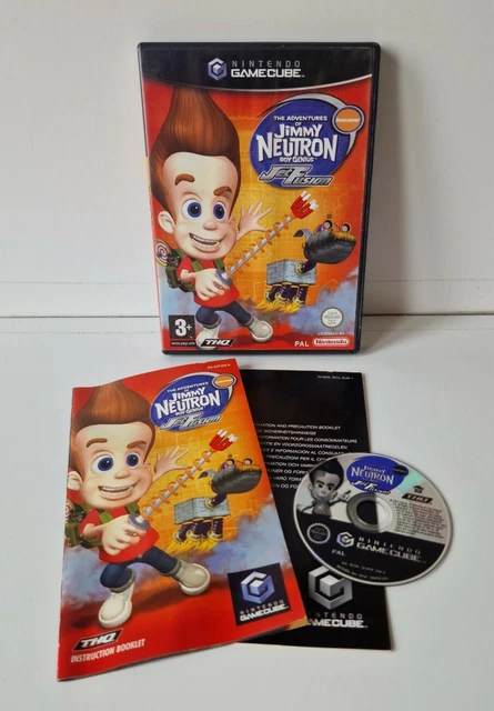 JIMMY NEUTRON BOY Genius: Jet Fusion (Nintendo GameCube, 2003 ...