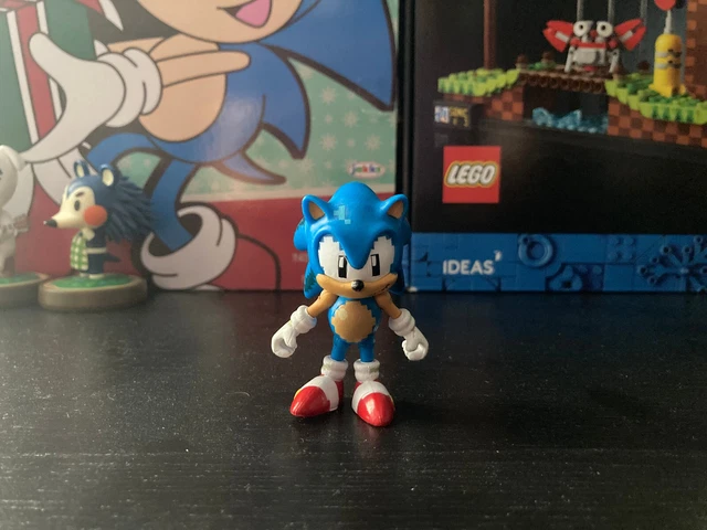 SONIC THE HEDGEHOG Figure Classic sonic Tomy 16-bit Variant pixel £10. ...