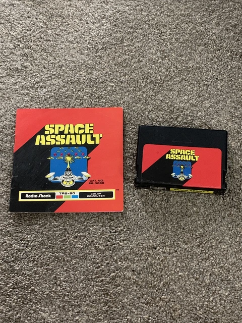 AUTHENTIC VINTAGE 1981 Radio Shack TRS-80 SPACE ASSAULT Game 26-3060 ...