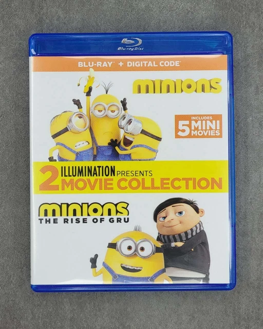 MINIONS 2-MOVIE COLLECTION - Blu-ray + Digital DVDs EUR 13,66 - PicClick FR