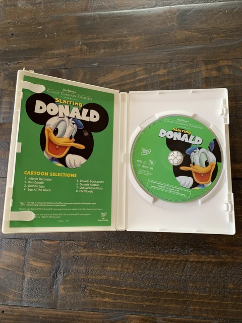WALT DISNEYS CLASSIC Cartoon Favorites Starring Donald Volume 2 (DVD ...