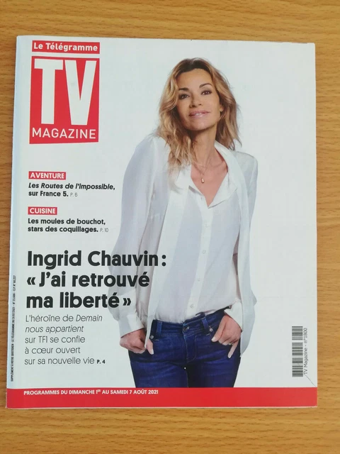 TV MAGAZINE - Ingrid CHAUVIN £3.04 - PicClick UK