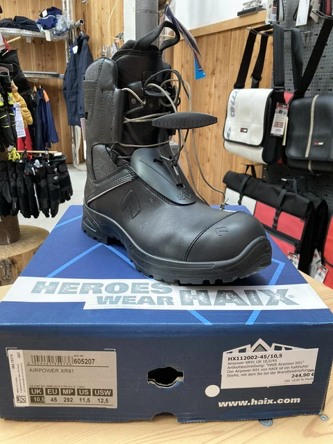HAIX AIRPOWER XR91 Rettungsdienst-Stiefel Einsatzstiefel Stiefel Gr.40 ...