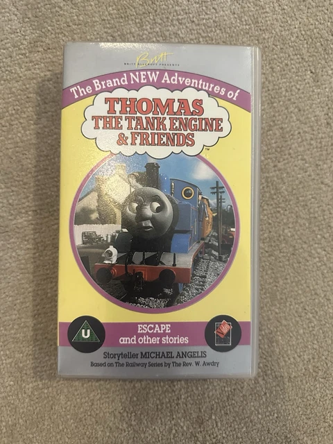 THOMAS THE TANK Engine & Friends Escape and Other Stories VHS video PAL ...