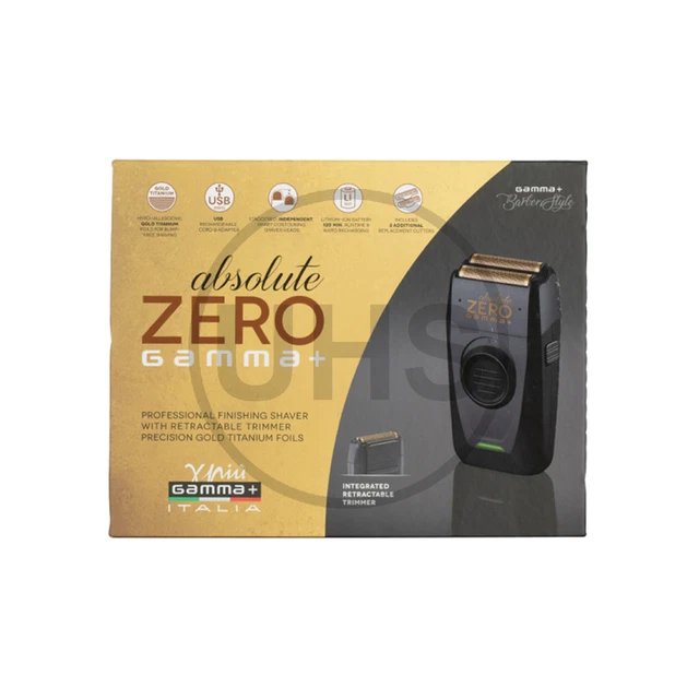 GAMMA PLUS ABSOLUTE Zero Foil Shaver | Barber Salon | AUS SELLER $174. ...