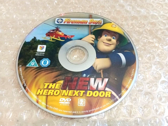 Fireman Sam The New Hero Next Door Dvd Disc Only £200 Picclick Uk