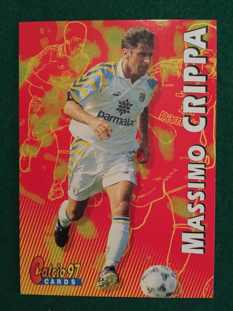 CALCIO 97 1997 CARDS n.77 PARMA MASSIMO CRIPPA , Figurina Card Panini ...