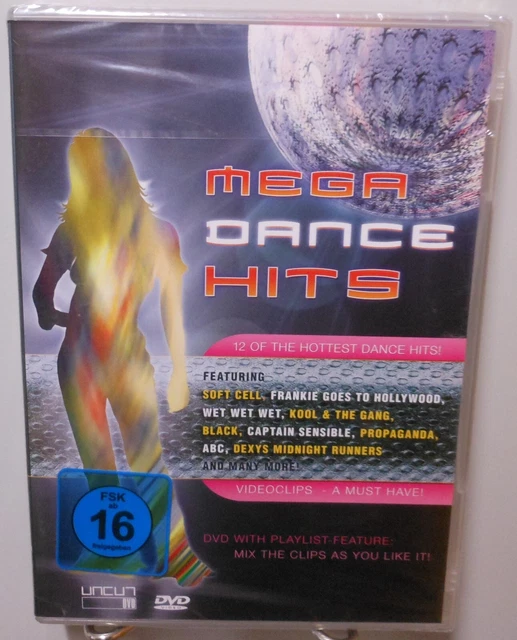 MEGA DANCE HITS DVD 12 Hottest Tracks in Bild und Ton Party Fete Kult # ...