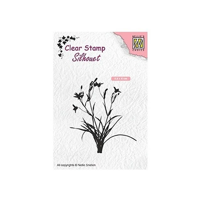 TAMPON TRANSPARENT CLEAR stamp scrapbooking Nellie s Choice HERBE 055 ...