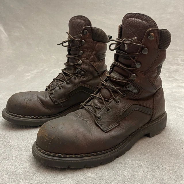 RED WING SHOES 2238 DynaForce Steel Toe Work Boots Size 10 E2 Brown USA ...