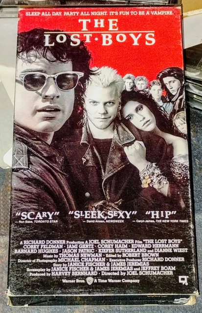 THE LOST BOYS (1987, VHS) 80's Vampire Classic, Jason Patrick, Corey ...