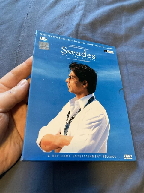 SWADES DRAMA INDIAN Hindi Asian Bollywood Blockbuster Movie Film DVD £5 ...
