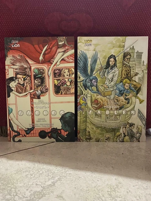 FABLES VOL 1 e 2 - Bill Willingham Vertigo Deluxe DC Comics RW Lion EUR ...
