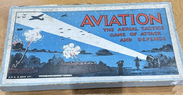 WW2 AVIATION BOARD GAME BY H P GIBSON - Nice Rare Game Original £60.00 ...