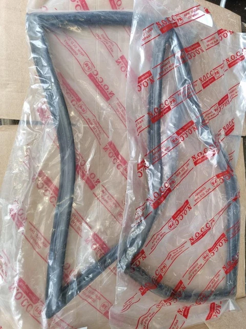 NEW FORD CORTINA Mk2 2 Door Rear Side Window Rubber Seals Gt Lotus ...