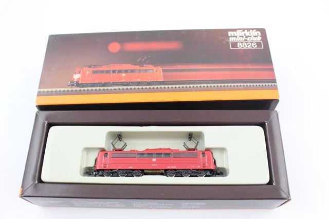 8826 E-LOK LOCOMOTIVA Elettrica Br 151 021 Märklin Scala Z Conf. Orig ...
