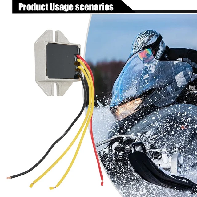 RELIABLE 12V VOLTAGE Regulator and Rectifier for Motorcycles ...