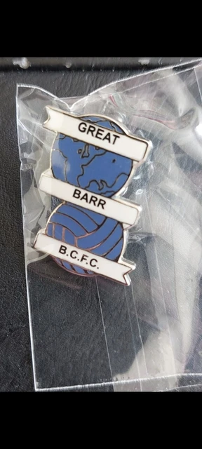 GREAT BARR BIRMINGHAM City Football Club Badge £3.53 - PicClick UK