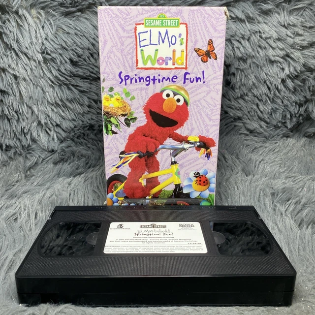 Elmos World Springtime Fun Vhs 2002 Sesame Street Classic Cartoon Movie Film Eur 17 84 Picclick It