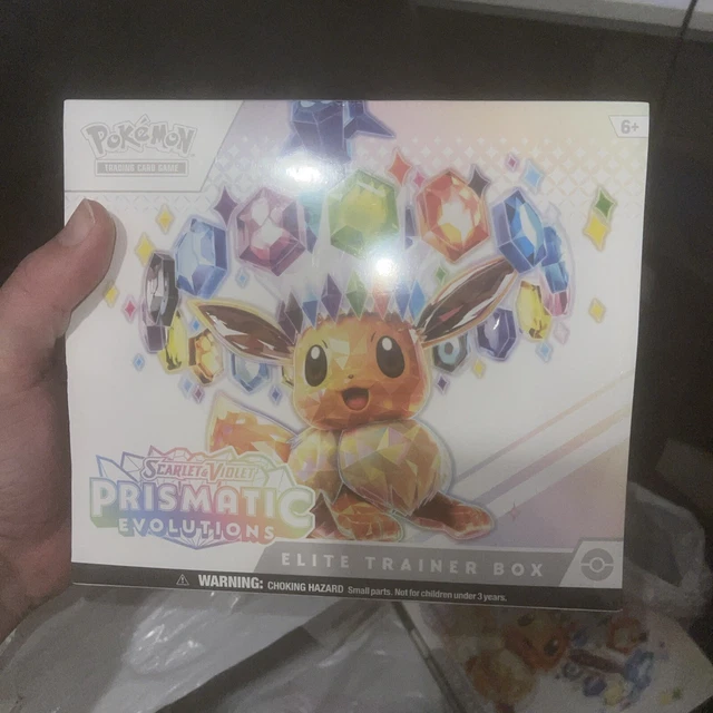 POKEMON TCG: PRISMATIC Evolutions Elite Trainer Box ETB *NEW & SEALED ...