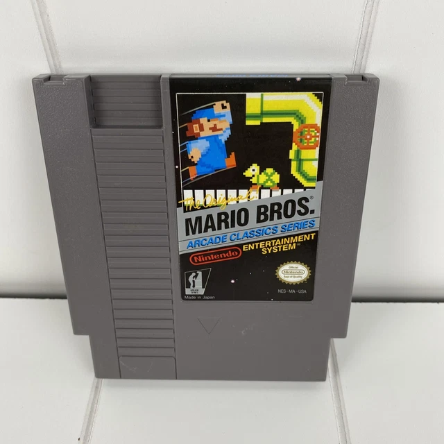 THE ORIGINAL MARIO Bros. Arcade Classic (Nintendo NES 1986) EUR 31,79 ...