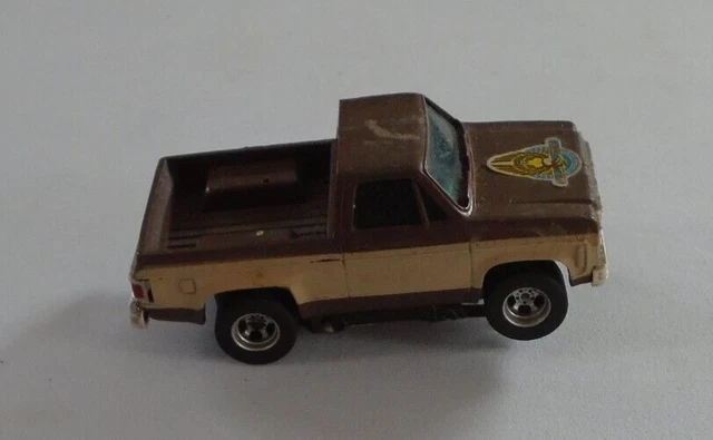 AFX AURORA FALL Guy Pick up Truck HO Slot Car T Jet Thunder Jet ...