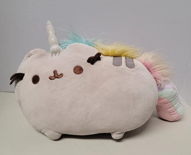 GUND PUSHEENICORN PUSHEEN Unicorn Rainbow Cat 9" Plush Unikitty Stuffed ...