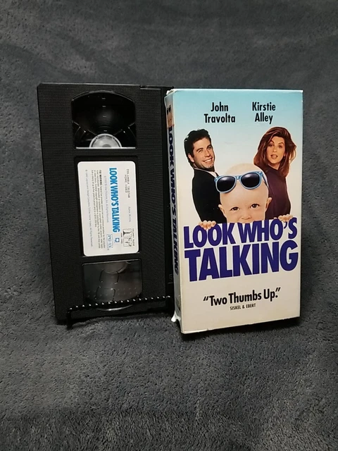 LOOK WHO'S TALKING (VHS, 1992) John Travolta Kirstie Alley £6.53 ...