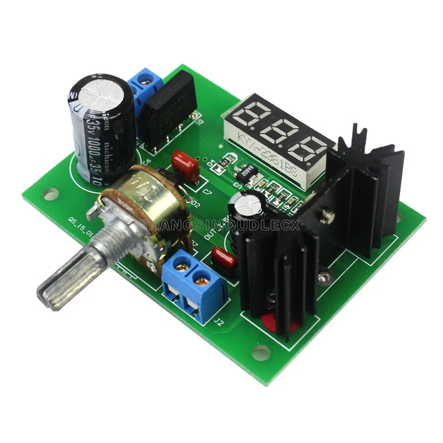 AC/DC LM317 BUCK Step-down Voltage Regulator Power Supply Module LED Voltmeter EUR 5,63 ...