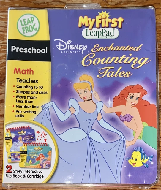 MY FIRST LEAPPAD Disney ENCHANTED COUNTING TALES Preschool Flip Book ...