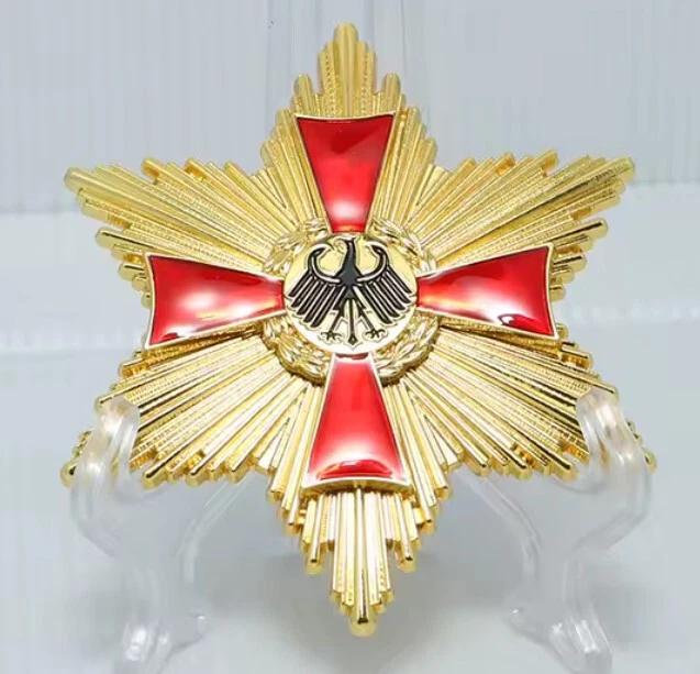 ORDEN BRUSTSTERN ZUM großen Verdienstkreuz Bundesverdienstkreuz ...