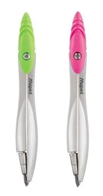 COMPAS MÉTALLIQUE MAPED avec Mine - Précision et Ergonomie EUR 5,44 ...