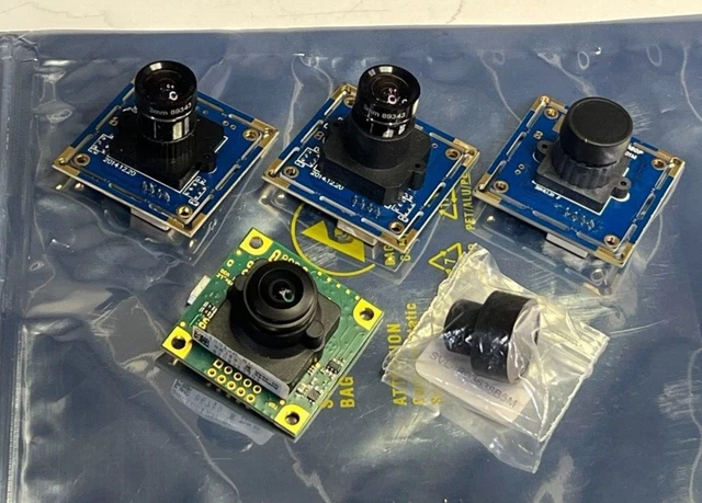 BOARD LEVEL USB Camera Module Lot: 1 Each Edmund Optics, 3 Each ELP ...