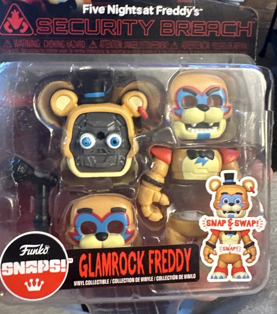 FUNKO SNAPS FIVE Nights at Freddy's Security Breach Glamrock Freddy - OPENED BOX EUR 16,99 ...