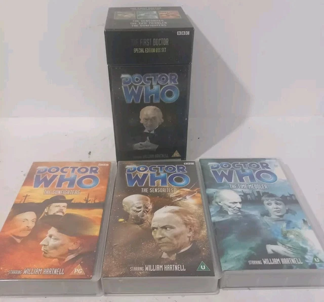 COFFRET DOCTOR THE First Doctor Special Edition VHS - 2002 ...