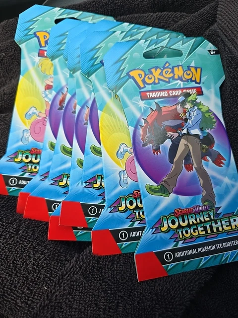 50-2025-JOURNEY TOGETHER BOOSTER Pack | Pokémon TCG: Scarlet & Violet ...