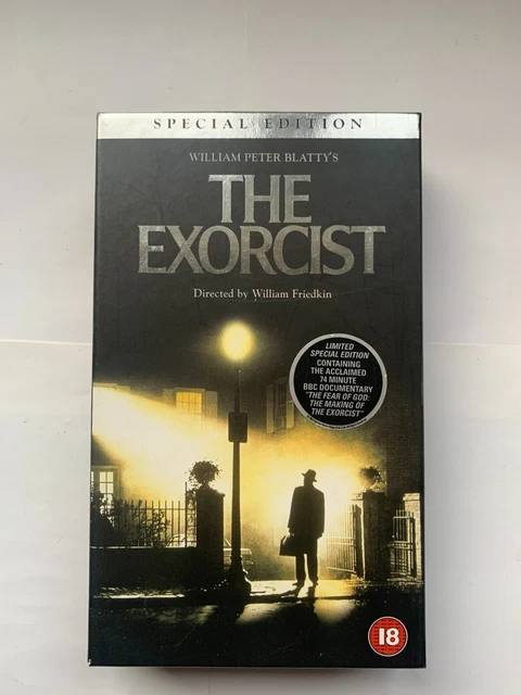 THE EXORCIST SPECIAL Edition {1973, Vhs} Rare Limited Edition Cardboard ...