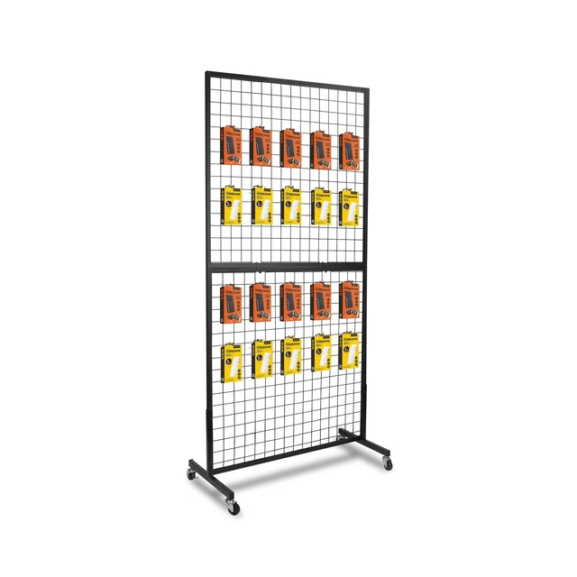 NECTACOL 3'X 6' Two-Double Gridwall Panels Tower with T-Base ...