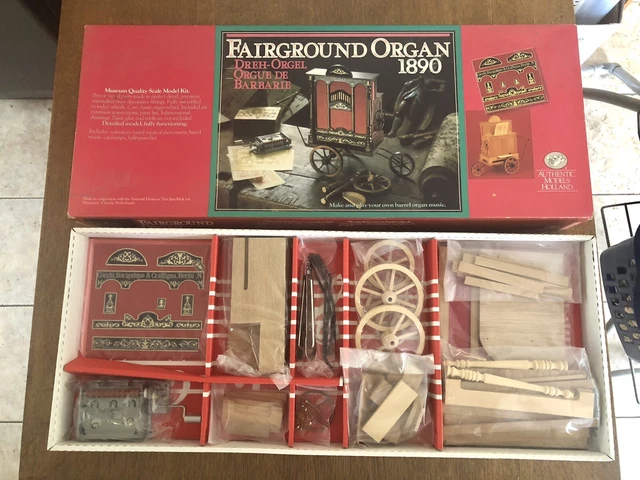 FAIRGROUND ORGAN 1890 - Working Authentic Models Holland - Model Kit (L ...