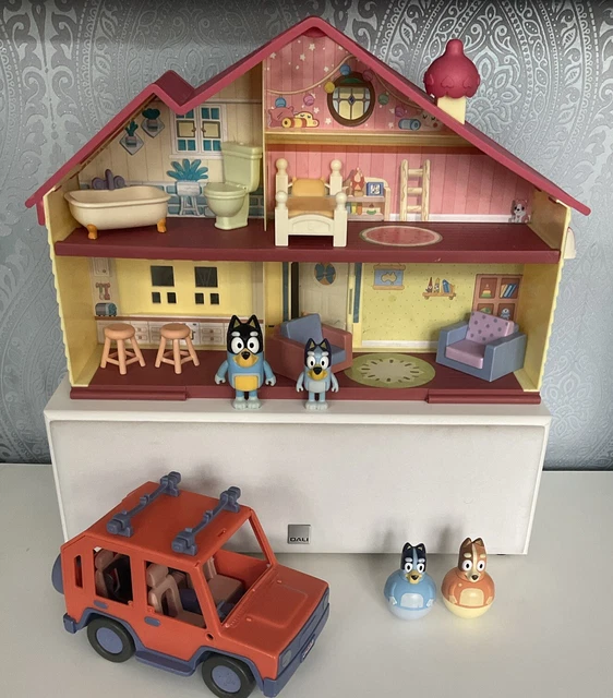 CBEEBIES BLUEY TOYS Includes Family Home Car Figures Accs & Weebles ...
