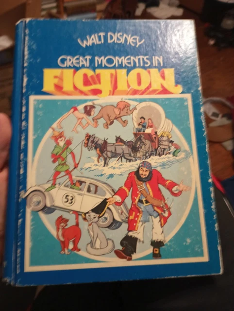 VINTAGE - WALT Disney Great Moments in Fiction - 1977 - The Walt Disney ...