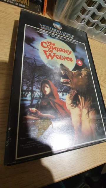 THE COMPANY OF Wolves VHS EX rental Pre Cert VHS Horror Big Box £31.90 ...