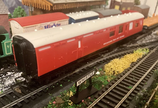 HORNBY TRI-ANG BREAKDOWN Train Unit Coach Red £0.99 - PicClick UK