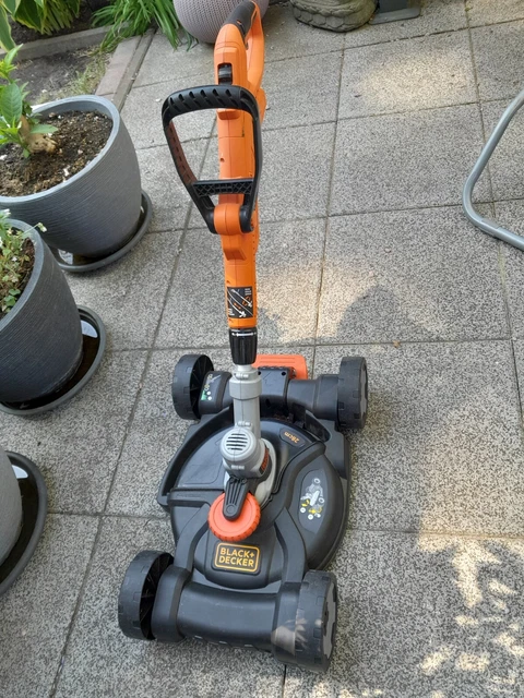 BLACK+DECKER MULTI-TRIMMER Kantenschneider Rasen Akku & Ladegerät EUR ...