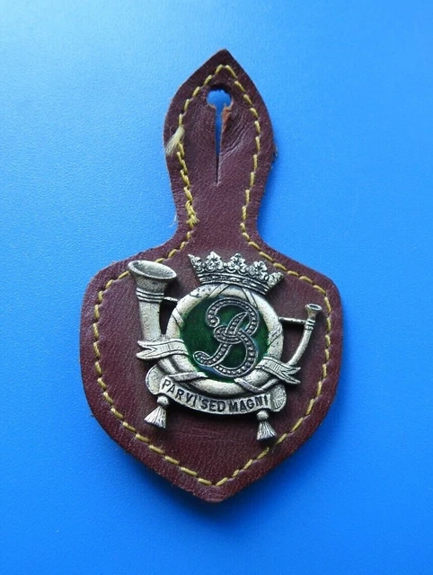 #6191# BELGIQUE : insigne métallique du 1° régiment de carabinier ...