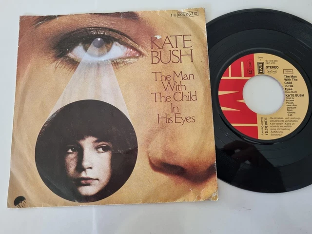 KATE BUSH - The man with the child in his eyes 7'' Vinyl Germany EUR 18 ...
