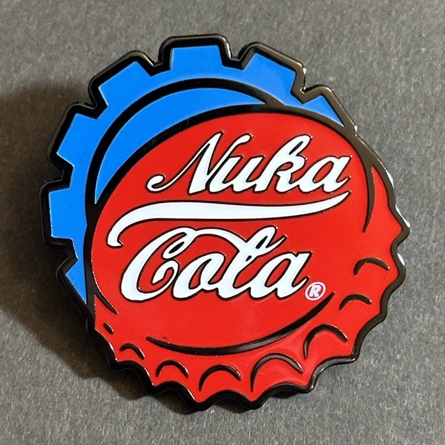 FALLOUT BLUE GEAR Blind Box Enamel Pin Nuka Cola Bottlecap $35.00 ...