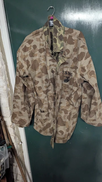 REPRO USMC REVERSABLE Frogskin Shirt Size 48 £42.30 - PicClick UK