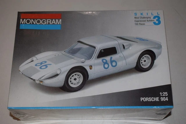 MONOGRAM 2954 PORSCHE 904 1:25 NEU mit OVP versiegelt EUR 54,95 ...